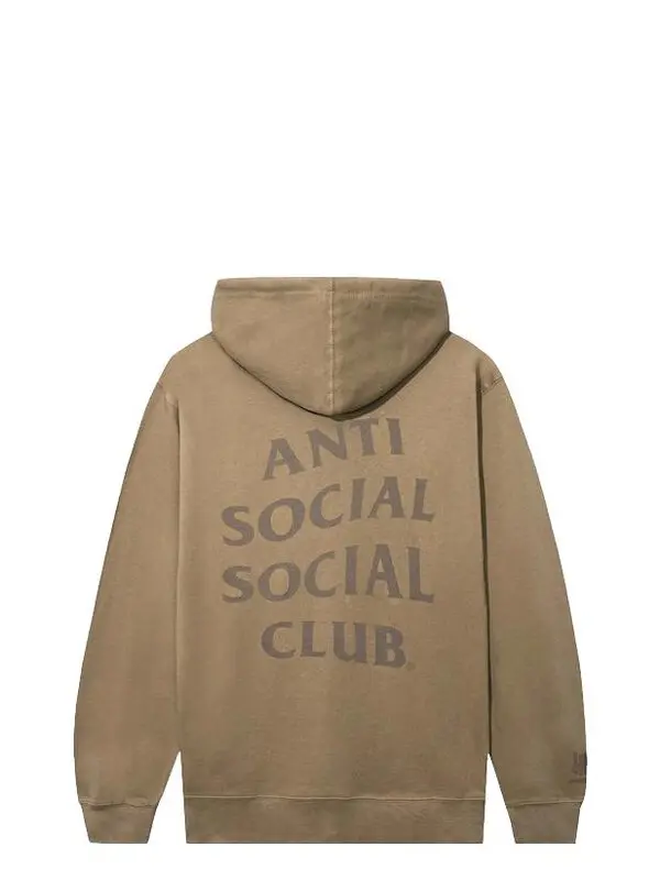 ANTI SOCIAL SOCIAL CLUB X Undefeated Still Paranoid Hoodie - Sandstone