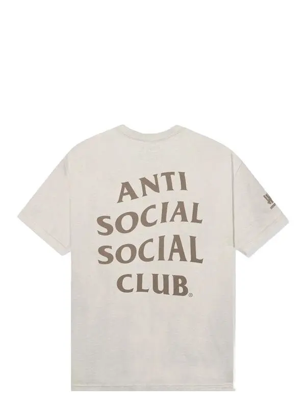 ANTI SOCIAL SOCIAL CLUB X Undefeated Still Paranoid Tee Shirt - Light Sand