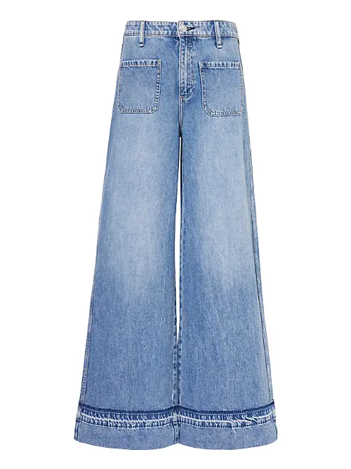Rag & Bone Marina Wide-leg Mid-rise Jeans - Liliana