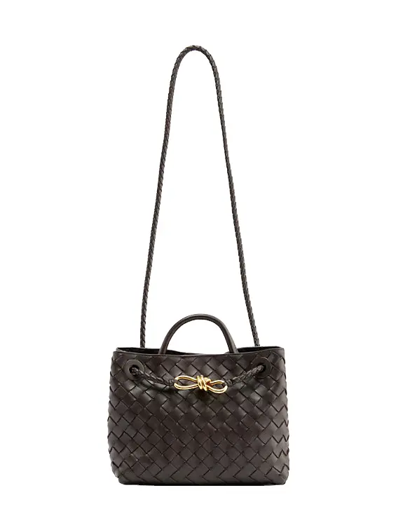Bottega Veneta Andiamo Small Leather Tote Bag - Fondant