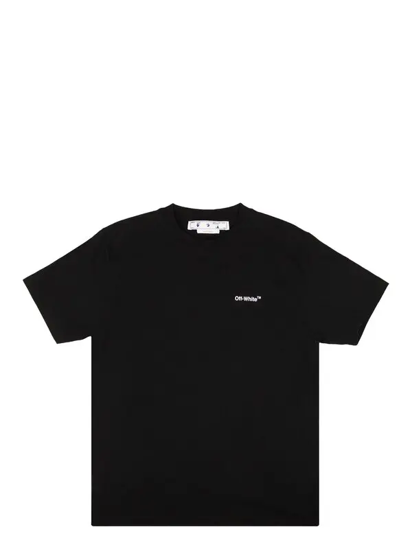 Off-White Chain Arrow Slim Short-sleeve Tee /white - Black