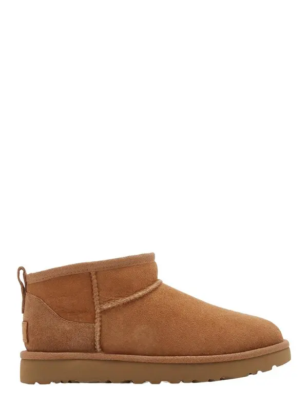 UGG Classic Ultra Mini Ankle Boots - Tan