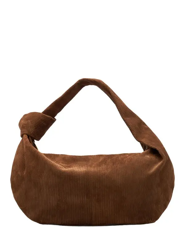 Bottega Veneta The Small Jodie Corduroy Bag - Brown