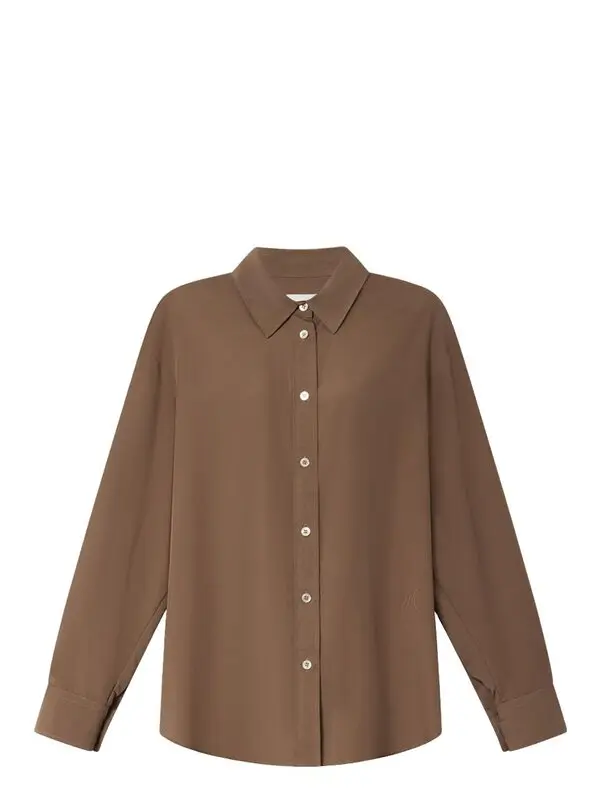 Isabel Marant Étoile Fabriza Striped Shirt - Khaki