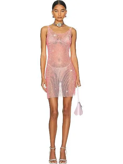 SANTA BRANDS Sydney Mini Dress - Pink Raspberry