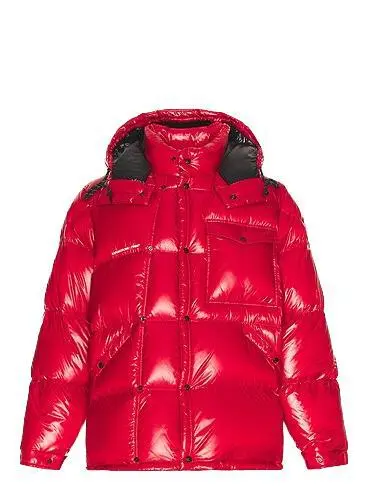 Moncler X Fragment Athnemium Puffer Jacket - Red