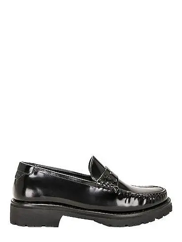 Saint Laurent Mag 15 Moccasin Loafers - Nero