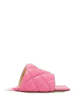 Bottega Veneta Padded Flat Sandals - Azalea