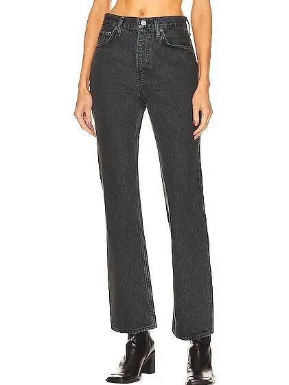 AGOLDE High Rise Vintage Boot Jeans - Percolate