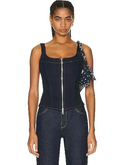 EB DENIM Rainy Corset - Midnight