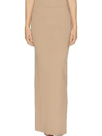 HELSA Carina Knit Skirt - Mushroom