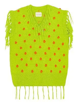 HARAGO Speckle Vest - Green