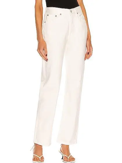 AGOLDE Lana Straight Jeans - Drum