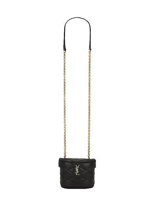 Saint Laurent Micro June Box Bag - Noir