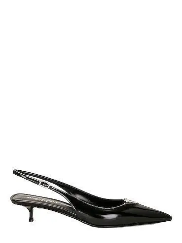 Saint Laurent Cherish Slingback Pumps - Nero
