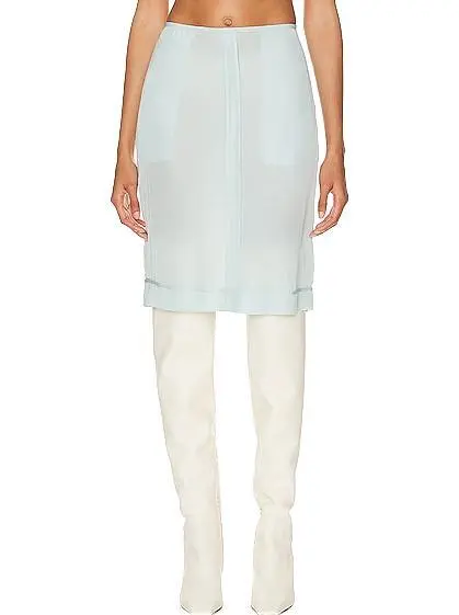 Bottega Veneta Sheer Skirt - Dusk