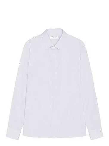 Saint Laurent Long Sleeve Shirt - Blanc