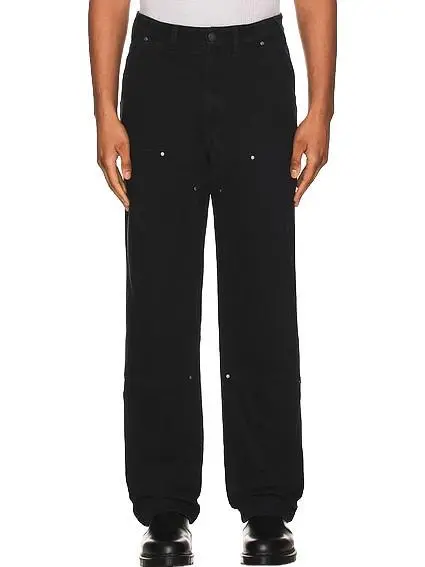 Dickies Double Front Duck Pant - Stonewashed Black