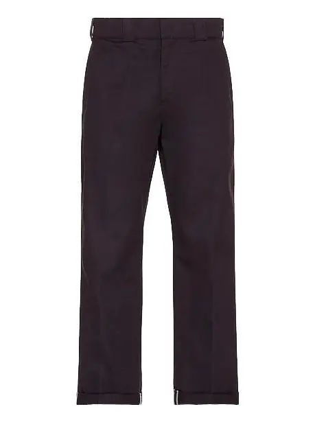Dickies Regular Fit Cuffed Straight Leg Pant - Black