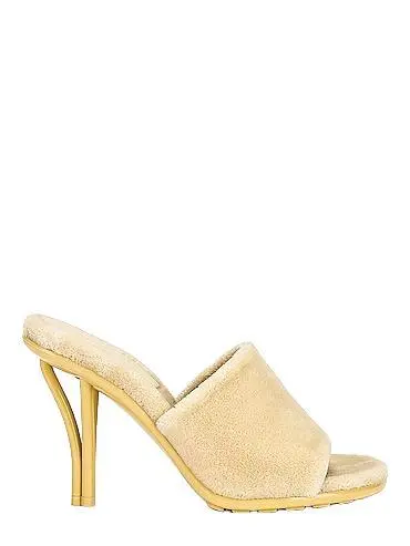 Bottega Veneta Fabric Sandals - Butter