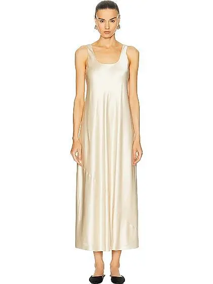 Simkhai Rania Maxi Slip Dress - Champagne