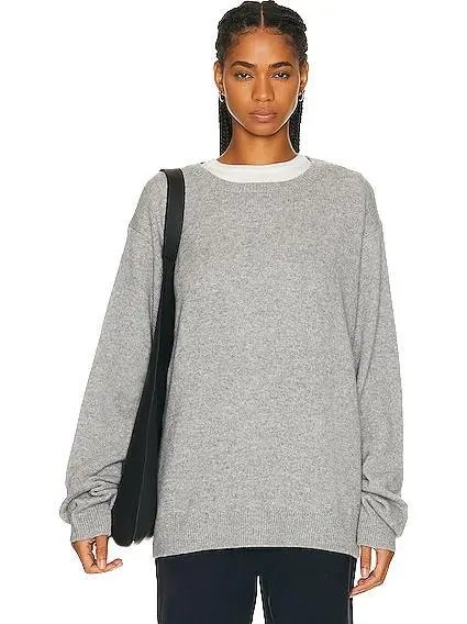 Eterne James Cashmere Sweater - Grey