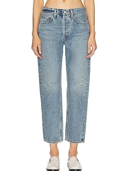 AGOLDE Parker Low Slung Vintage Straight Jeans - Facade