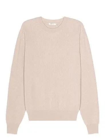 THE ROW Benji Crew Neck Sweater - Limestone