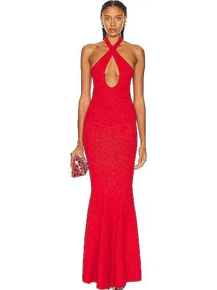 Retrofete Verona Dress - Red
