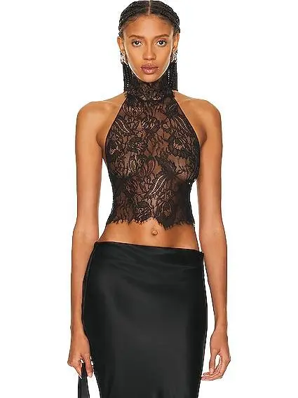Retrofete Violet Top - Black