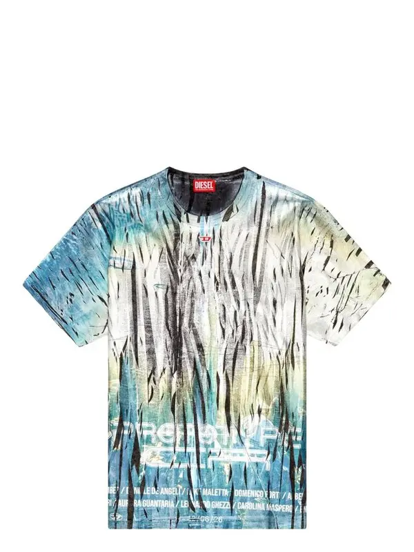 DIESEL® T-bord-q1 T-shirt - Blue