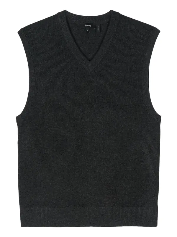 Theory Avilus Knit Vest - Black