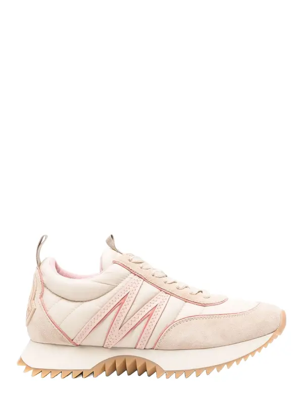Moncler Pacey Panelled Sneakers - Neutrals