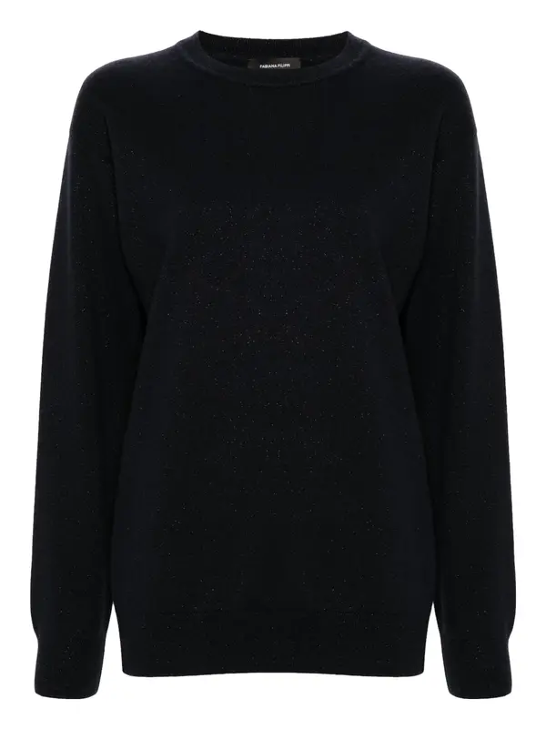 Fabiana Filippi Glittered Jumper - Blue