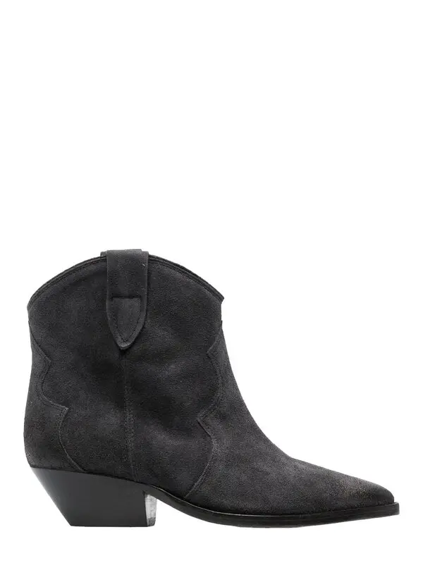 Isabel Marant Dewina Leather Boots - Black