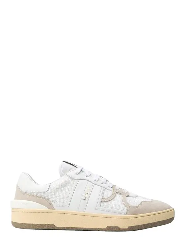 LANVIN Clay Low Top Sneakers - White