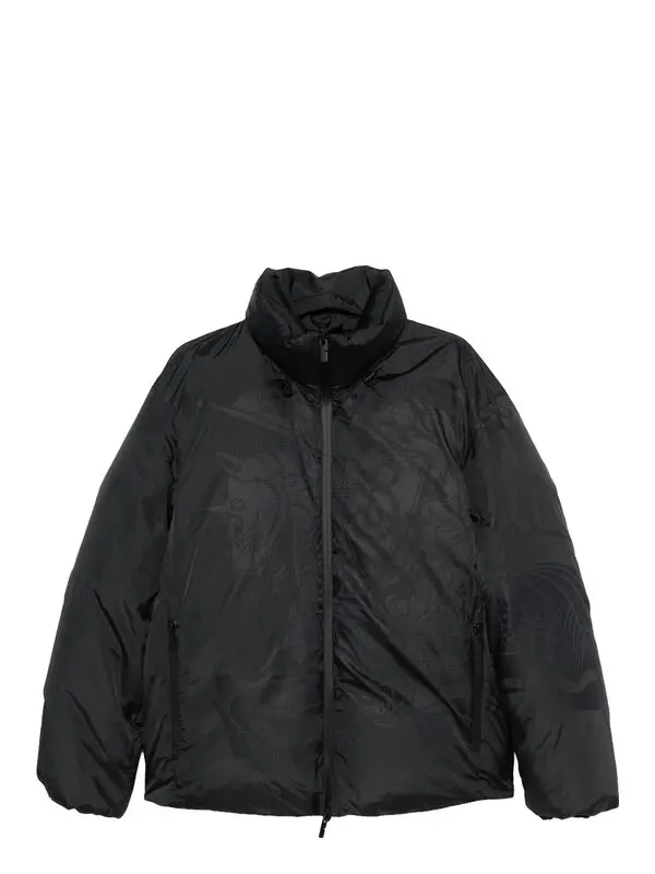 Burberry Equestrian Knight Down Jacket - Black
