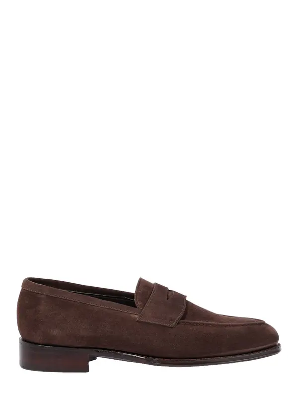 George Cleverley Bradley Ii Penny Loafers - Brown