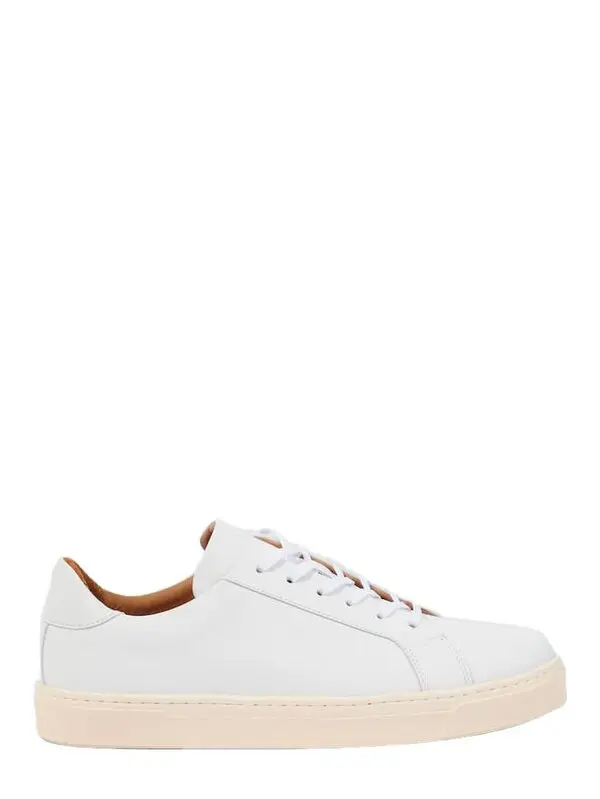 George Cleverley Jack Ii Leather Sneakers - White