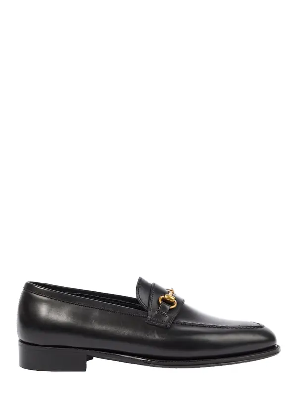 George Cleverley Colony Leather Loafers - Black