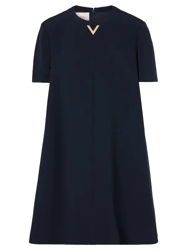 Valentino Garavani Vgold Mini Dress - Blue