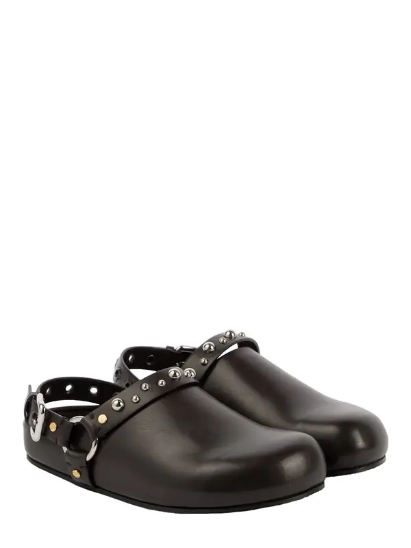 Stella McCartney Elyse Studded Clogs - Brown