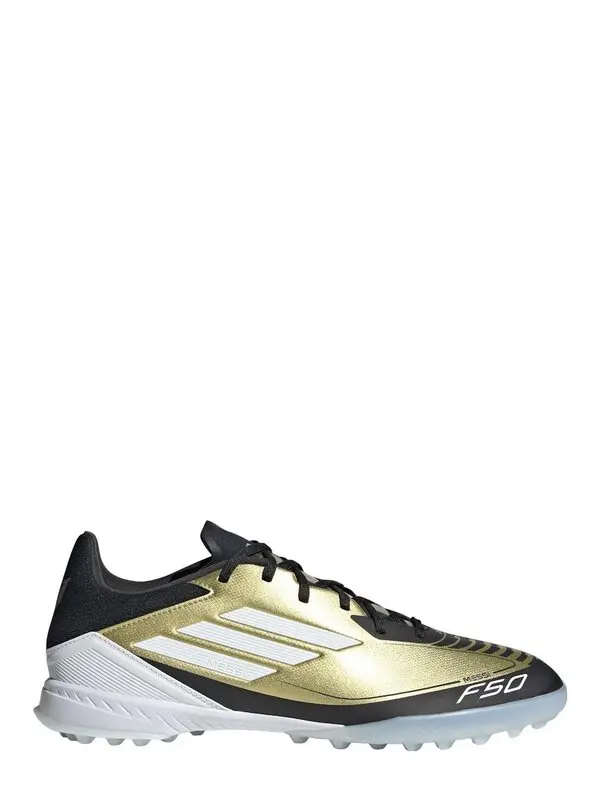 Adidas F50 League Turf Messi - Gold Metallic/cloud White/core Black