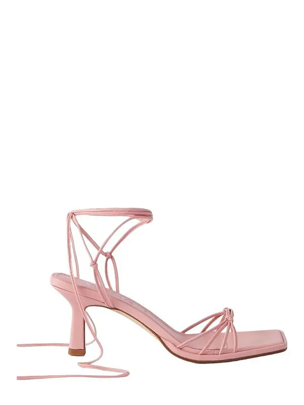 AeydĒ Roda Leather Sandals - Baby Pink