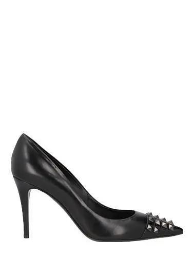 Valentino Garavani Rockstud Alcove Leather Pumps - Black