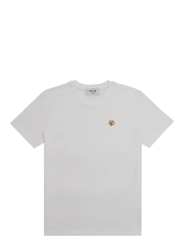 PELO FOUNDATION Labrador Patch T-shirt - White