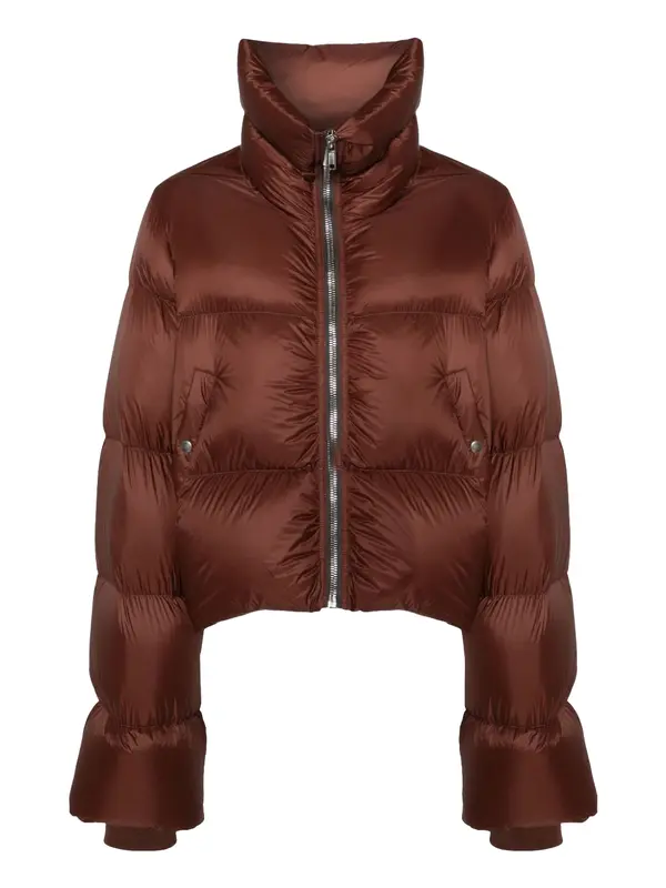 Rick Owens Turtle Padded Jacket - Brown