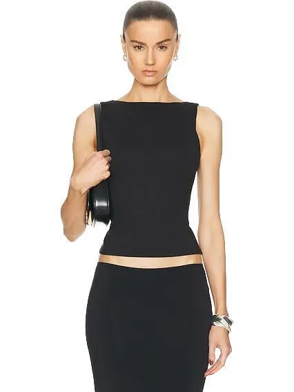 L'academie Cyra Top - Black