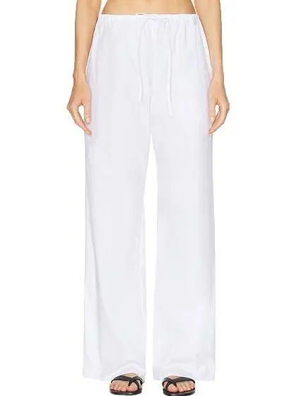 Matteau Drawcord Pant - White