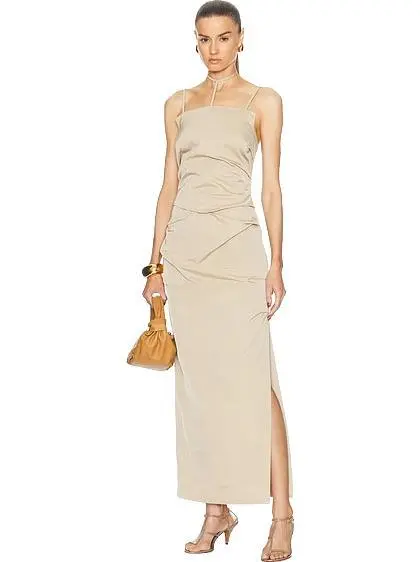 Rachel Gilbert Prescott Dress - Tan